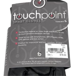 Fownes Brothers | Accessories | Fownes Brothers Touchpoint Cashmere Lined Leather Smartgloves ...